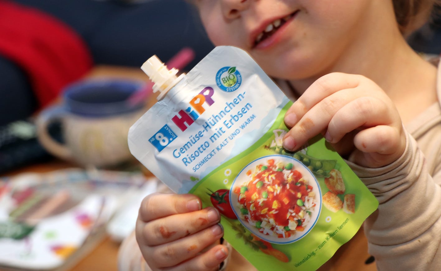 Neu im Regal HiPP erzhafte Quetschbeutel| grossekoepfe